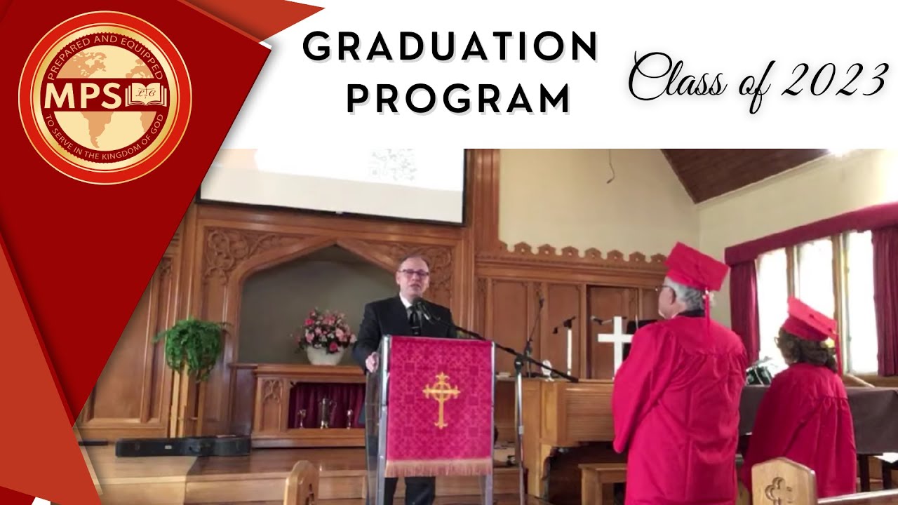 Missional Pastoral School MPS Graduation Ceremony - September 2023 ...