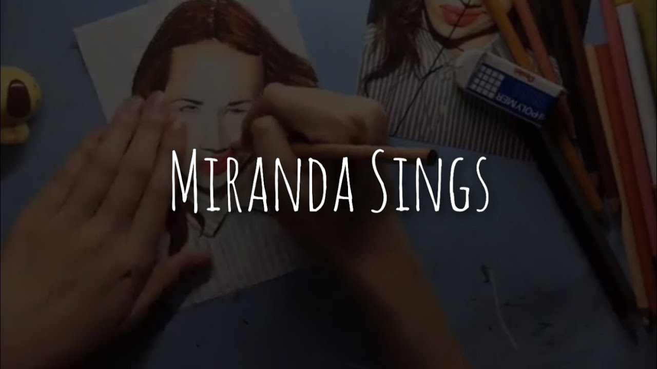2 Minute Miranda Sings Drawing Timelapse - YouTube