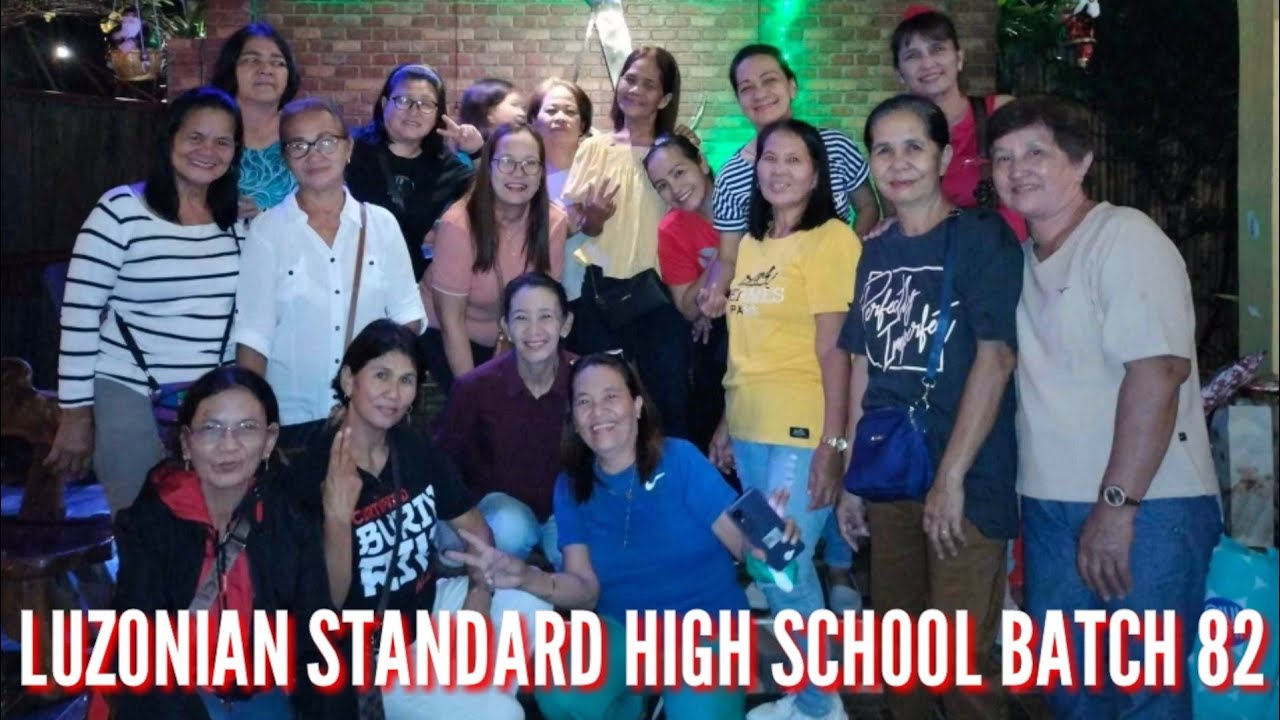CHRISTMAS PARTY, LUZONIAN STANDARD HIGH SCHOOL BATCH 82, CATANAUAN, QUEZON - YouTube