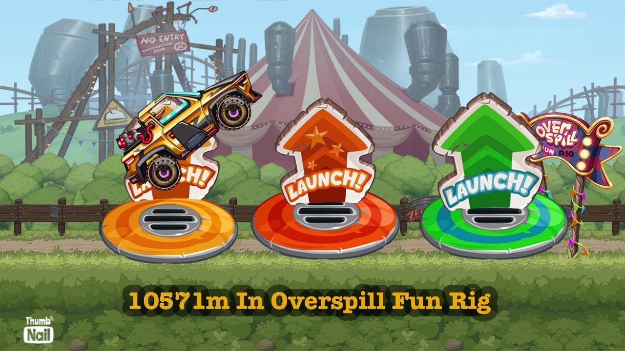 10571M IN OVERSPILL FUN RIG WITH CC-EV | N O O B | HILL CLIMB RACING 2 ...