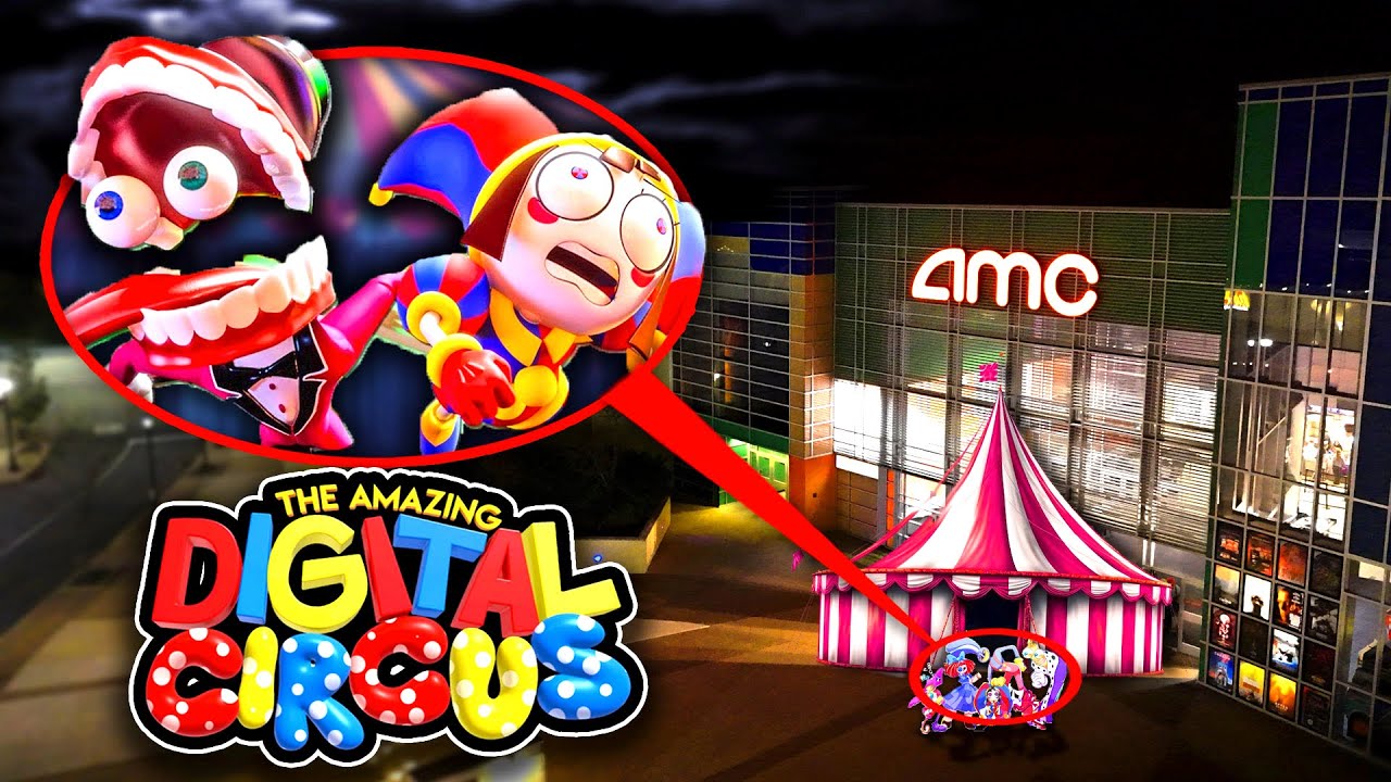 I FOUND THE AMAZING DIGITAL CIRCUS AT THE MOVIES!! (POMNI IN REAL LIFE ...