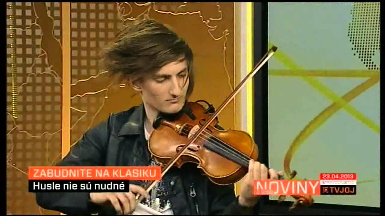 Nirvana Smells like teen spirit - Filip Jancik Violin - TV JOJ - Noviny ...