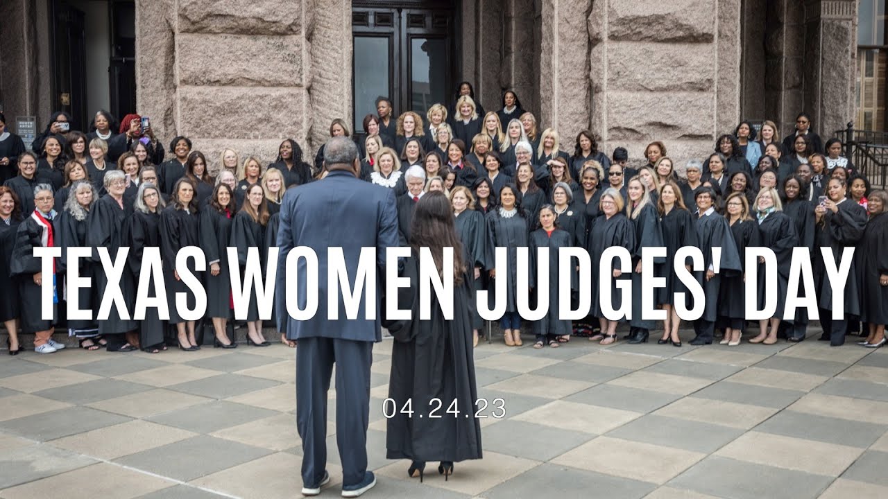 Texas Women Judges' Day - 04.24.23 - YouTube