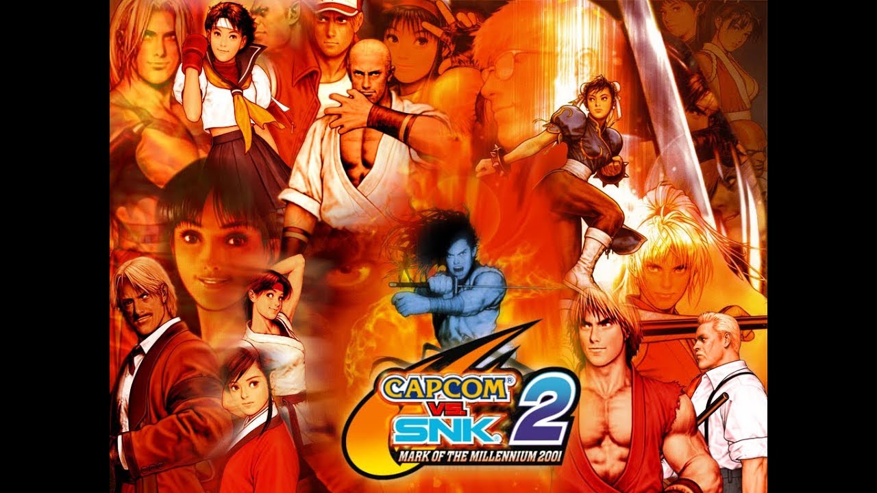 CAPCOM VS SNK 2 | ARCADE MODE | TEAM SNK/CAPCOM UNLOCK ALL - YouTube