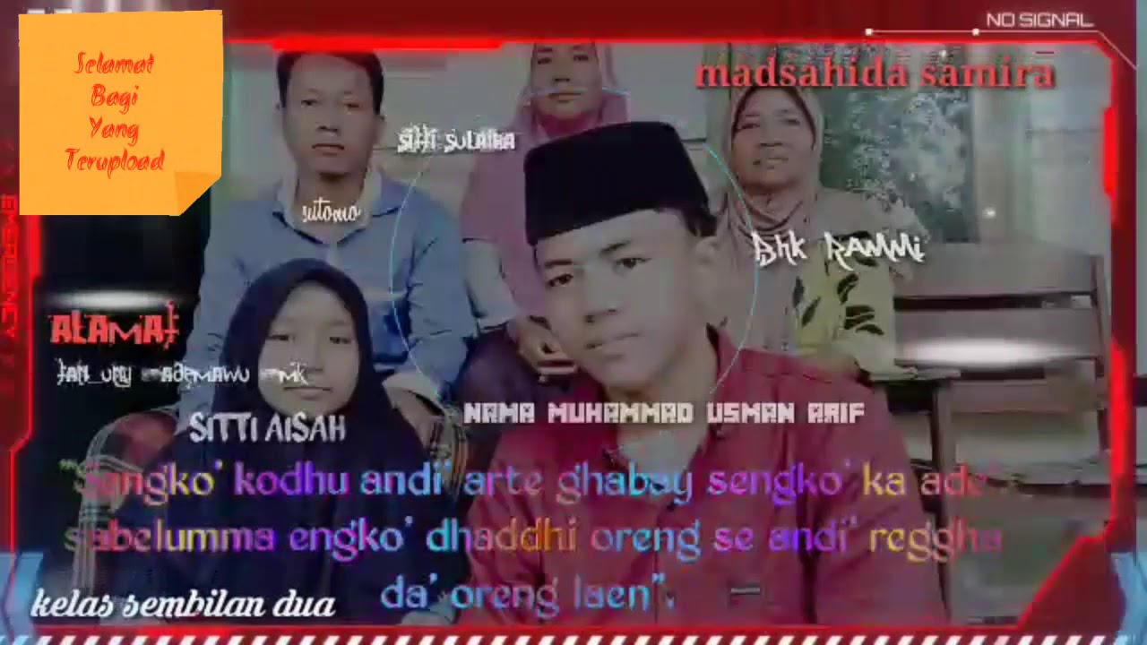 A Foto Ban Bhala,,, (Tugas Bhasa Madura Kapeng Settong Matsahida Samiran) - YouTube