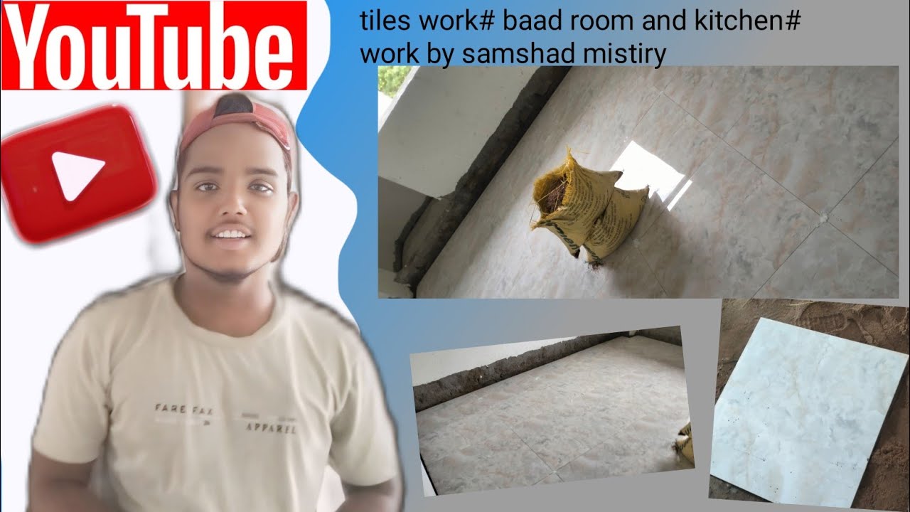 tiles work #room and kitchen # flooring work by samshad mistiry 👍👍👍 ...