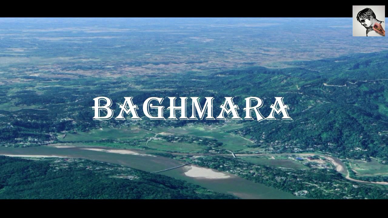 BAGHMARA TOWN in Google Earth - YouTube
