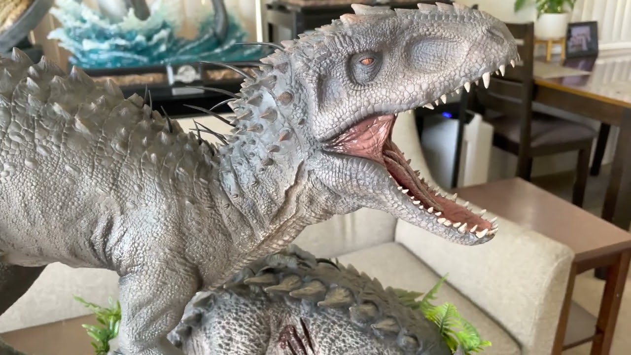 Prime 1 Studio 1:15 Indominus Rex Quick Look (4K HDR) - YouTube