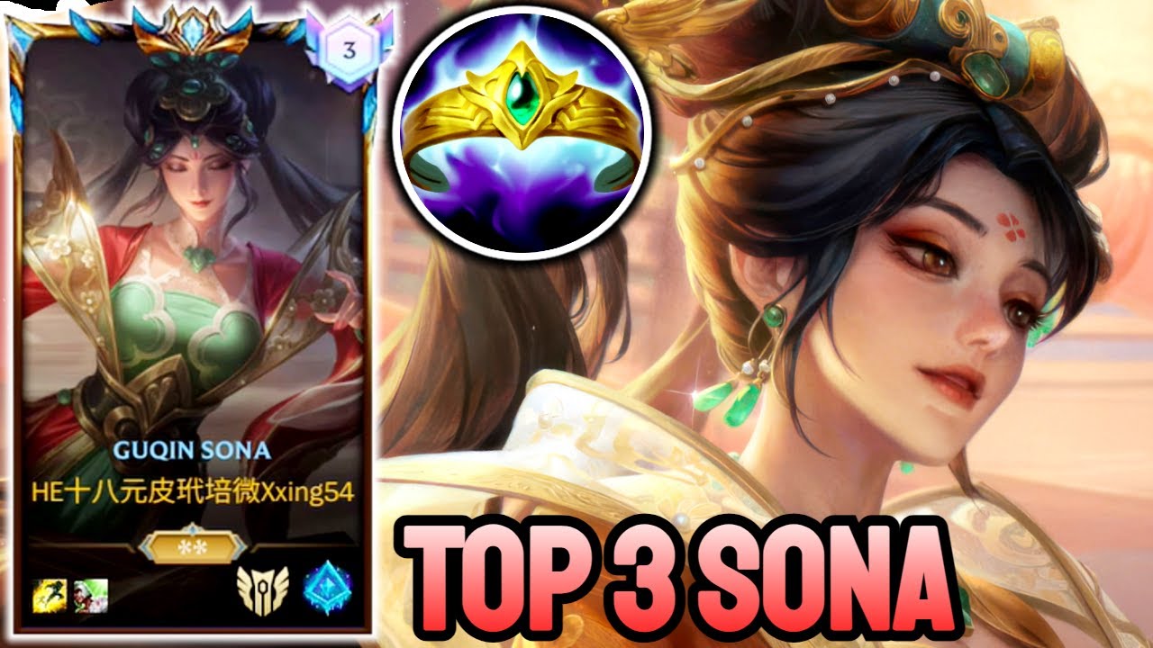 WILD RIFT SONA - TOP 3 SONA GAMEPLAY - CHALLENGER RANKED - YouTube