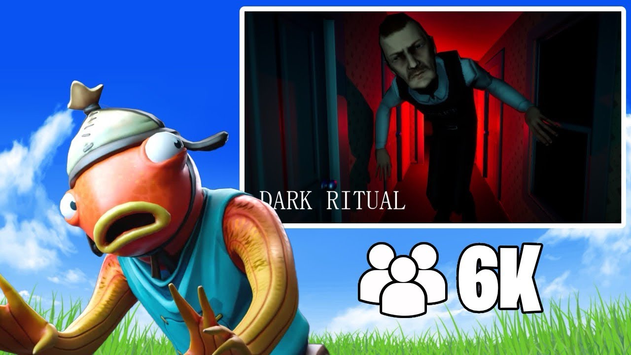 We Played Fortnite’s SCARIEST Map! (Dark Ritual) - YouTube