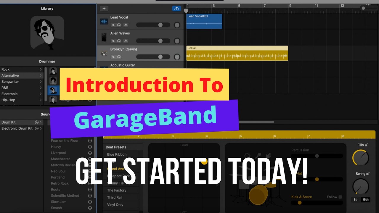 Get Started With GarageBand: Crash-Course Tutorial - YouTube