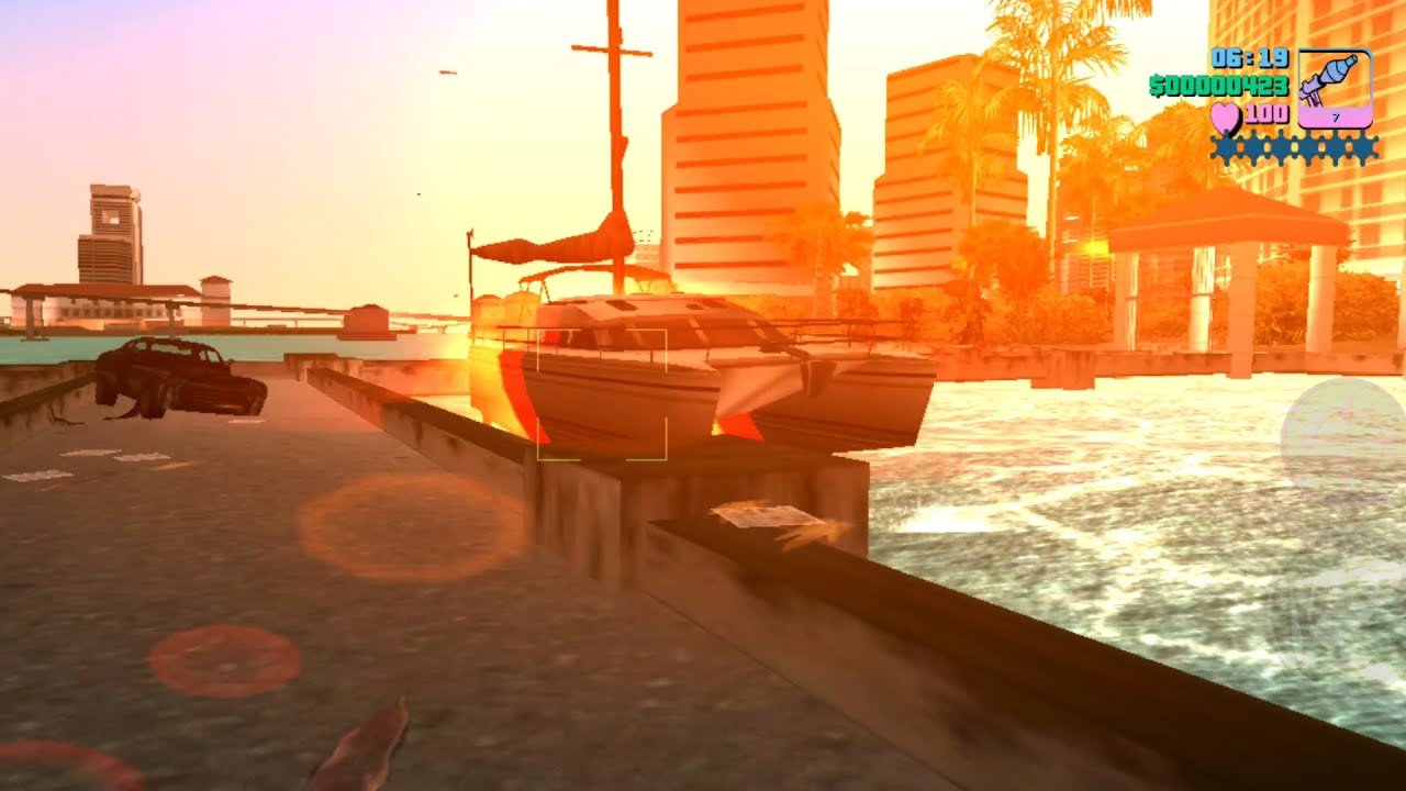 GTA VICE CITY RPG Vs Boat Dangerous blast 😱 #gaming #gta6 #gtavicecity ...