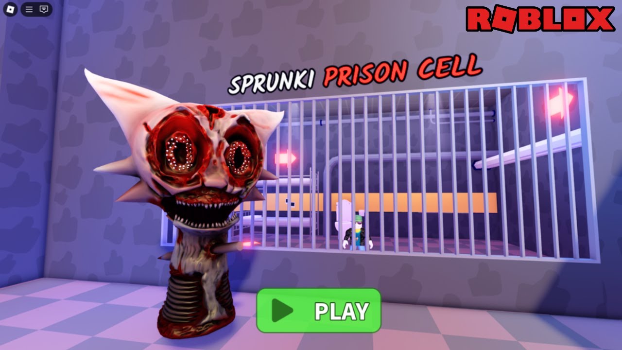 INFECTED SPRUNKI PRISON RUN | ROBLOX - YouTube