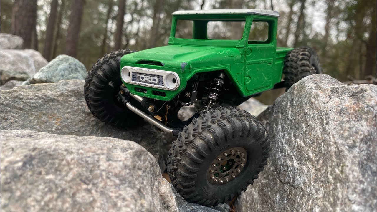 Mini Beast Mode: Custom SCX24 RC Truck Crawling Spectacular! - YouTube