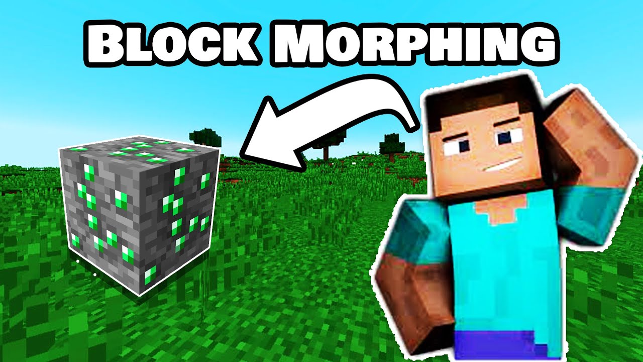 Minecraft But I Can Convert Into Any Block || Minecraft Block Morphing || Crewpakigamer - YouTube