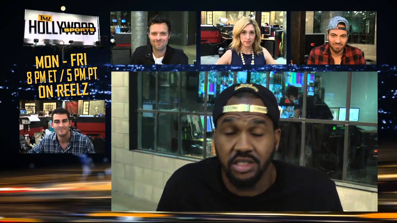 When Pop Culture and Sports Collide | TMZ Hollywood Sports - YouTube