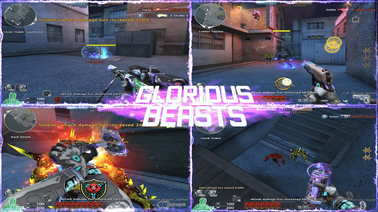 CrossFire West: Glorious Beasts VIP Weapon Set - Hero Mode X Gameplay ...