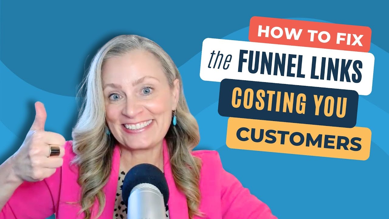 How to Fix the Funnel Links Costing You Customers - YouTube