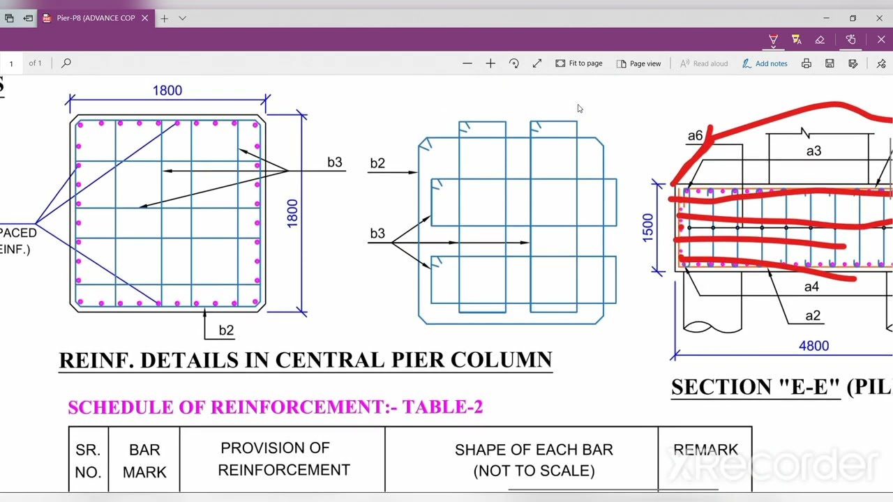 CONSTRUCTION OF RAILWAY OVER BRIDGE || HOW TO READ STRUCTURAL DRAWINGS ...