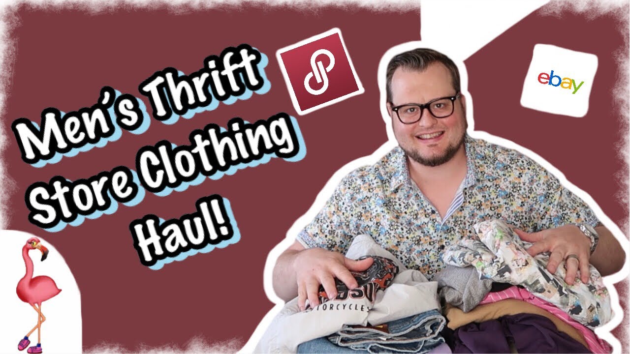 Poshmark Men's Clothing Haul! What did I find for $2?! - YouTube