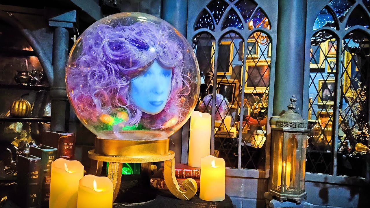 Disneyland Haunted Mansion - Madame Leota Crystal Ball (How I made one ...