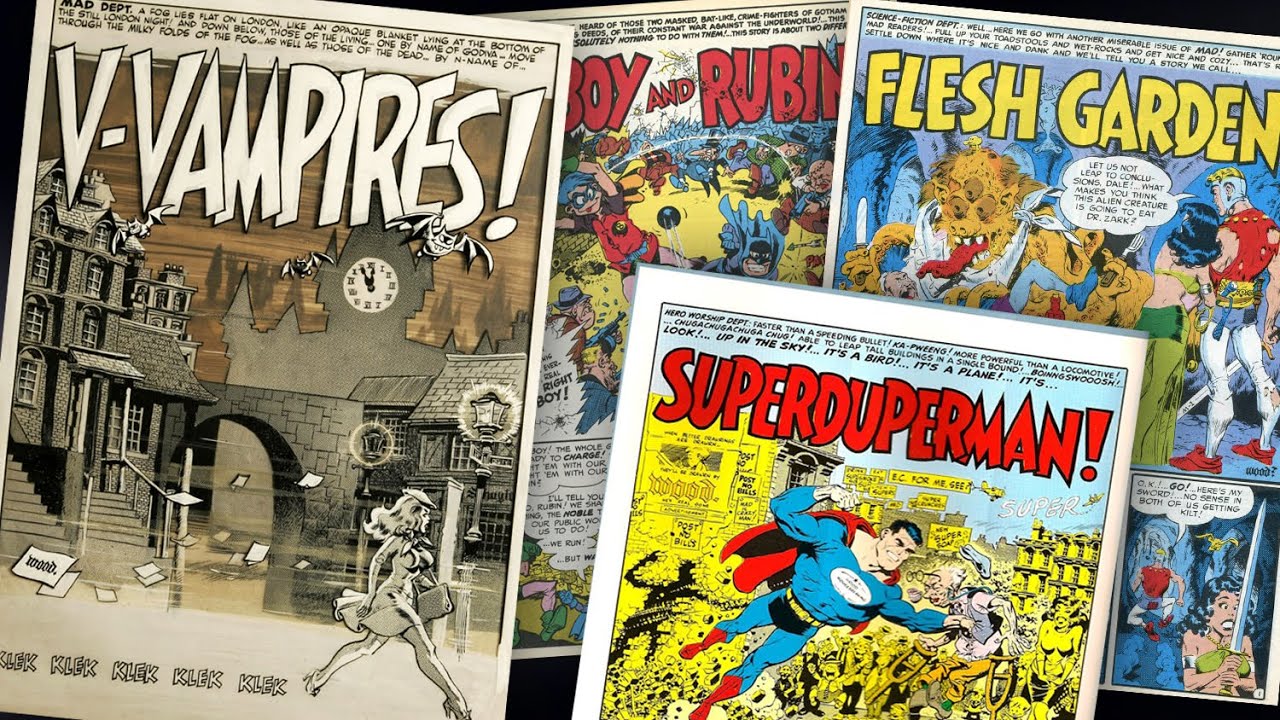 Making Comics! Wally Wood's 22 Panels That Always Work!! Part 1 - YouTube