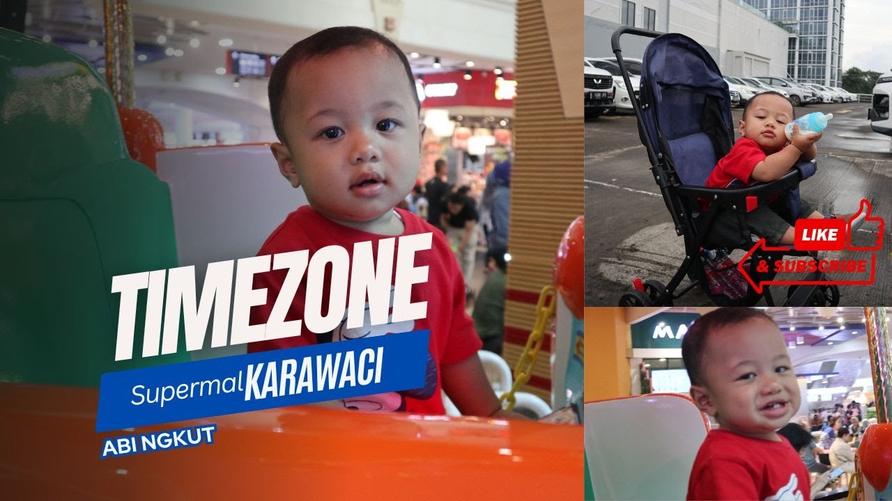 Timezone Supermal Karawaci, Abi Ngkut excited Main di Timezone - YouTube