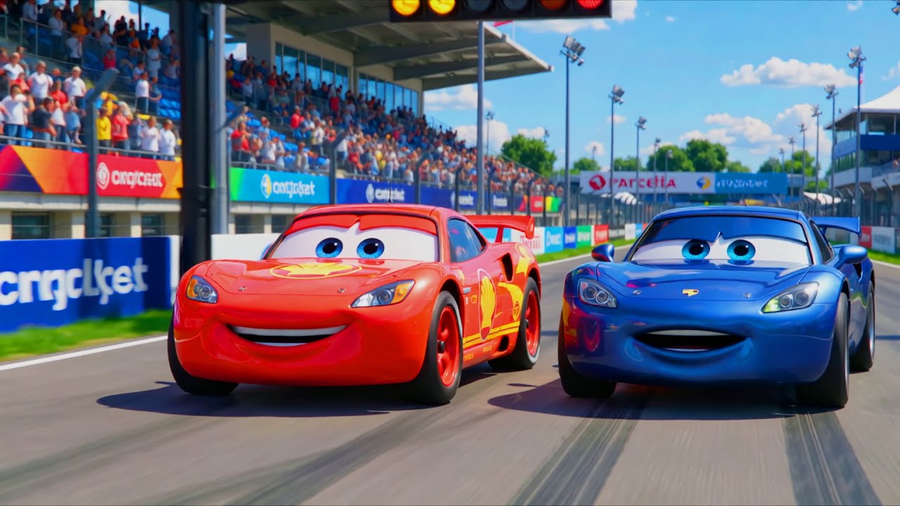 Fun Dreamy Sports Car Racing Friends Animation English Learn Child ...