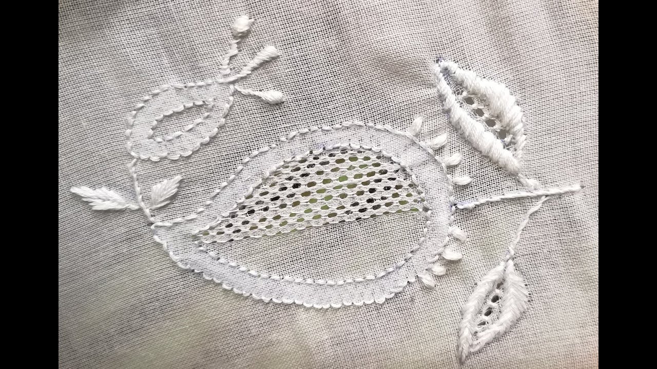 Chikankari Embroidery Stitches- Mundi Murri, Saada Phanda मुण्डी मुर्री ...