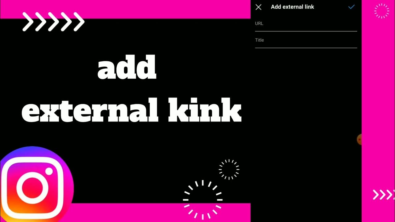 How To Add External Link On Instagram App 2025 - YouTube