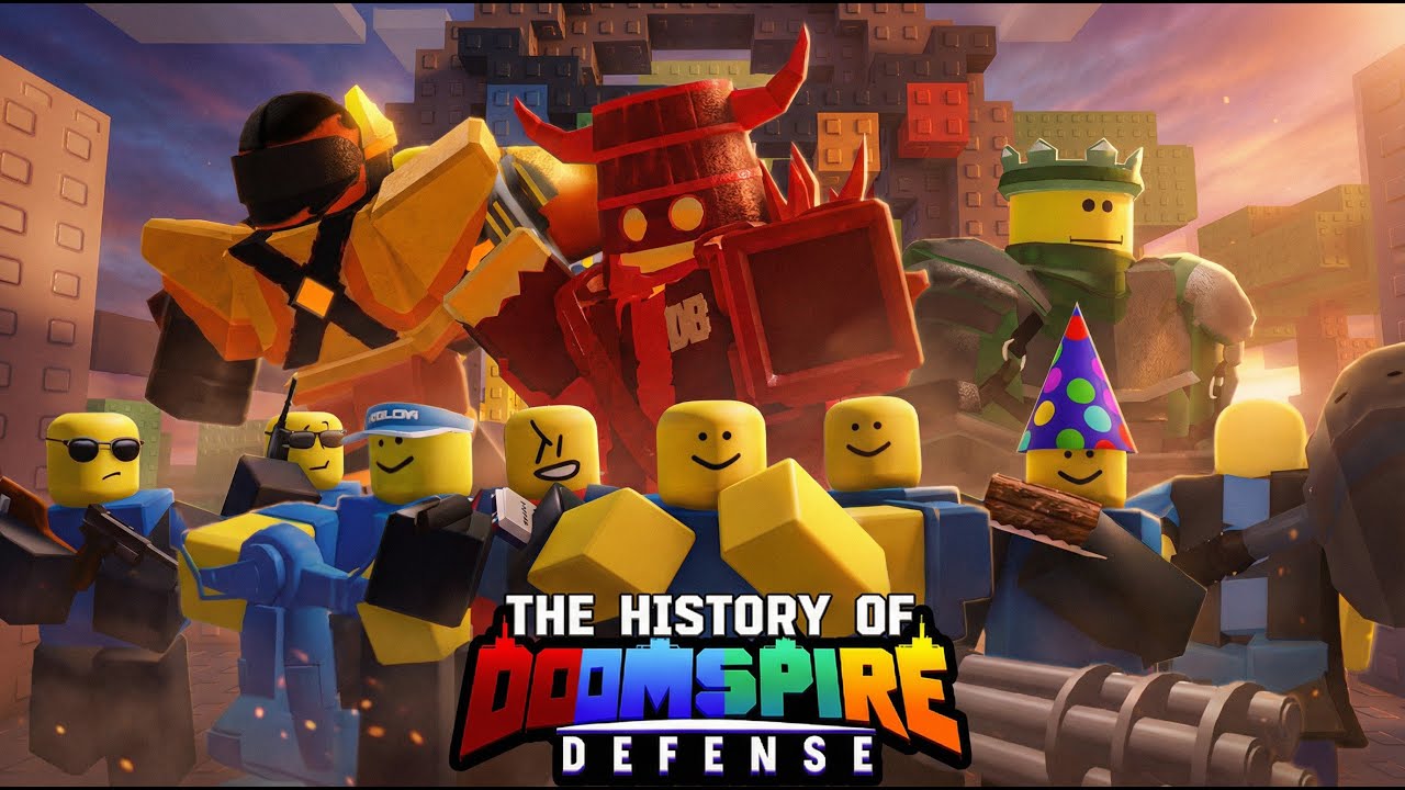 THE EPIK HISTORY OF DOOMSPIRE DEFENSE!! - YouTube
