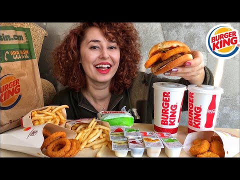 BURGER KING MUKBANG| BENİM KANALIMDA REKLAM YAPAMAZSIN!
