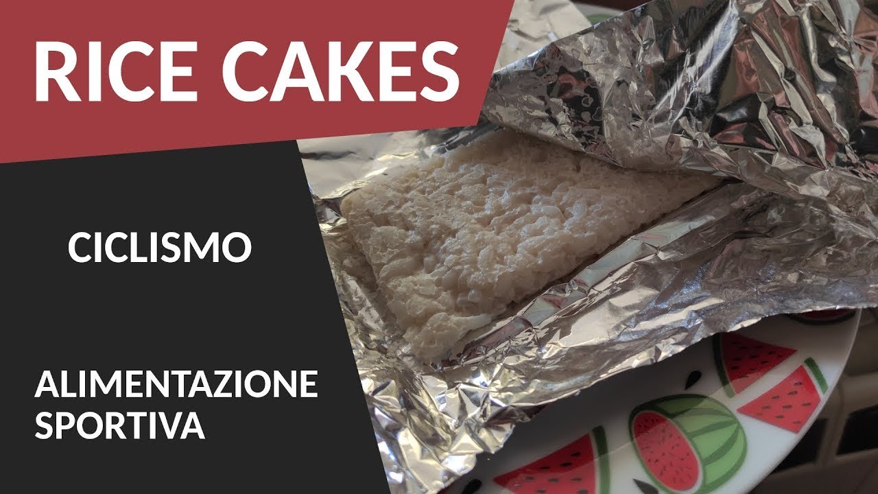 Ricetta rice cakes per ciclismo e non solo - YouTube