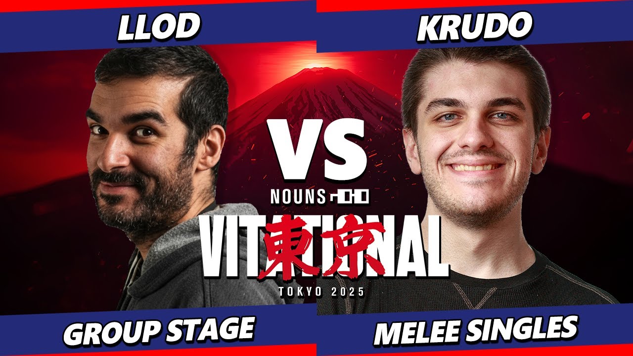 Nounsvitational 2025 - Llod (Peach) Vs. Krudo (Sheik) Smash Melee ...
