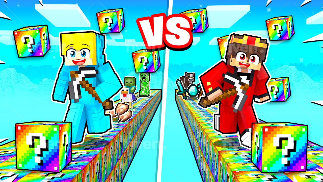 Das UNGLAUBLICHSTE LUCKY BLOCK RENNEN?! - Minecraft - YouTube