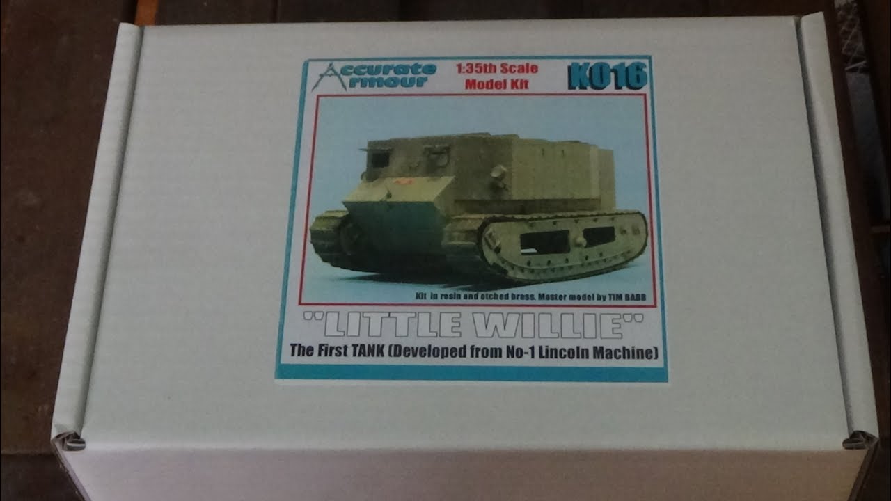 Inbox Review of the 1/35 Scale Little Willie from Accurate Armor - YouTube