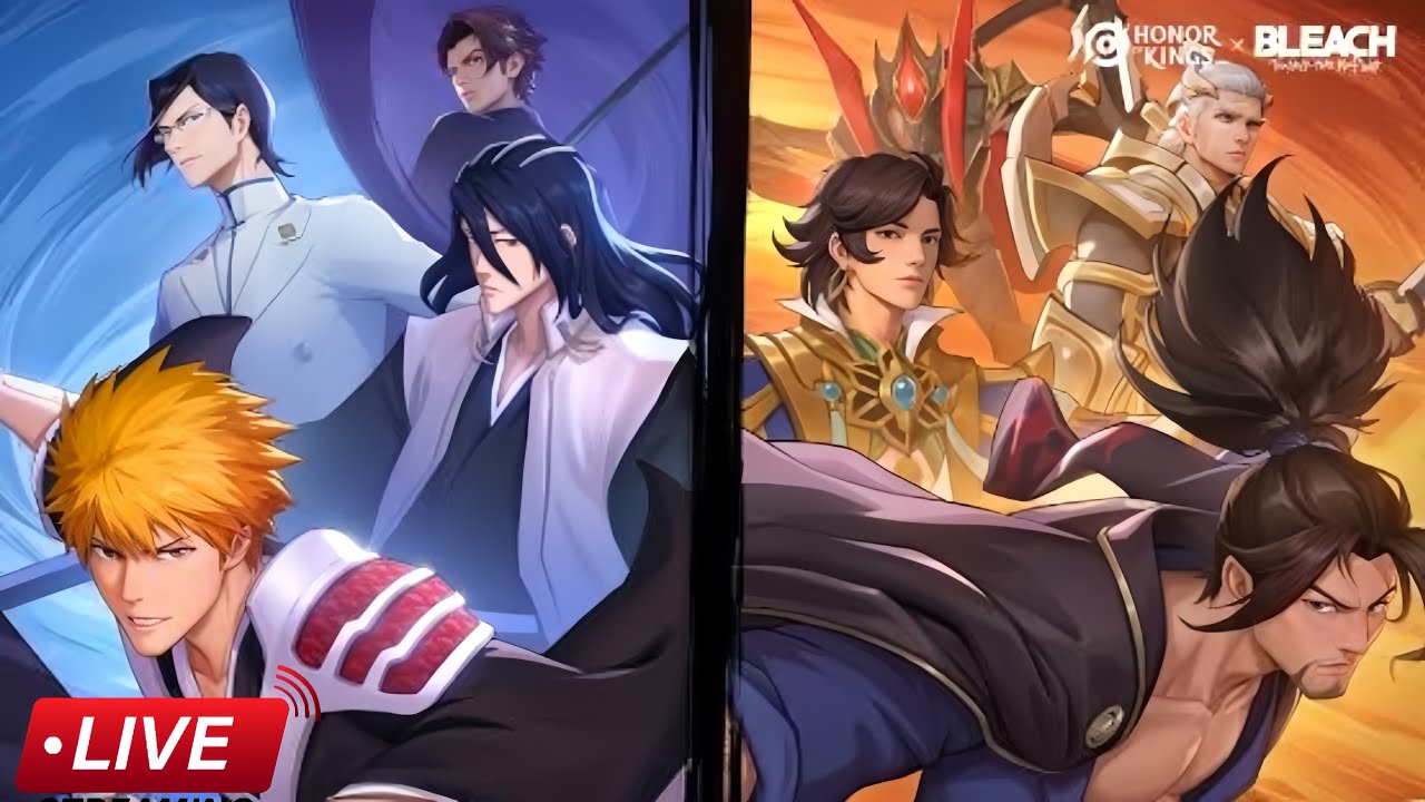 GACHA SKIN BLEACH - HONOR OF KINGS X BLEACH - YouTube