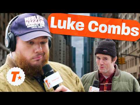 Testing Luke Combs' Music Knowledge | Track Star*