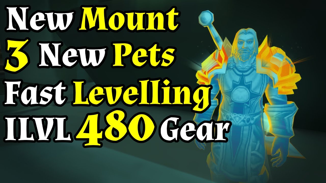 Easy Ilvl 480 Gear, Fast Levelling, New Mount, Pets In WoW Pre-Patch ...