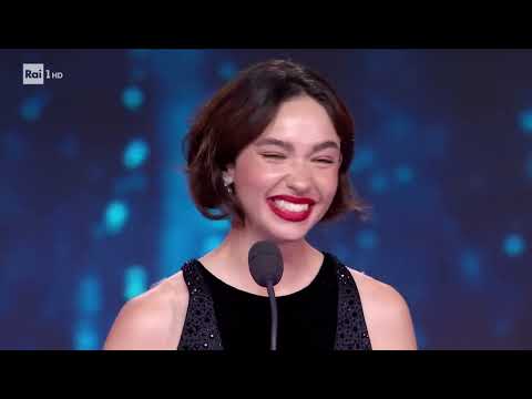 Matilda De Angelis riceve il premio #David71