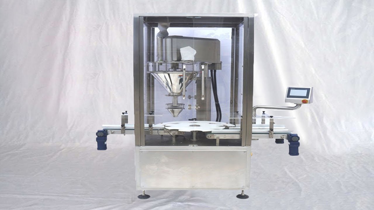 Loose powder production packaging line cosmetics bottling equipment ...