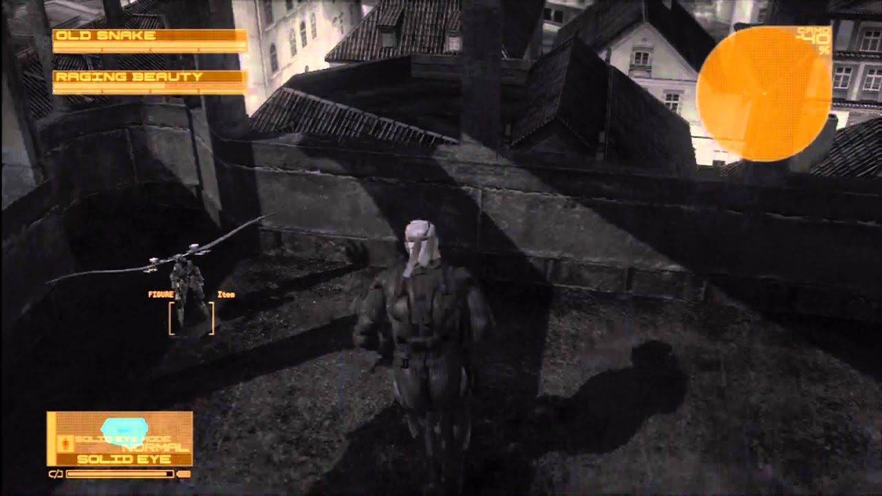 MGS4 Trophy Walkthrough - Raging Raven Doll - YouTube