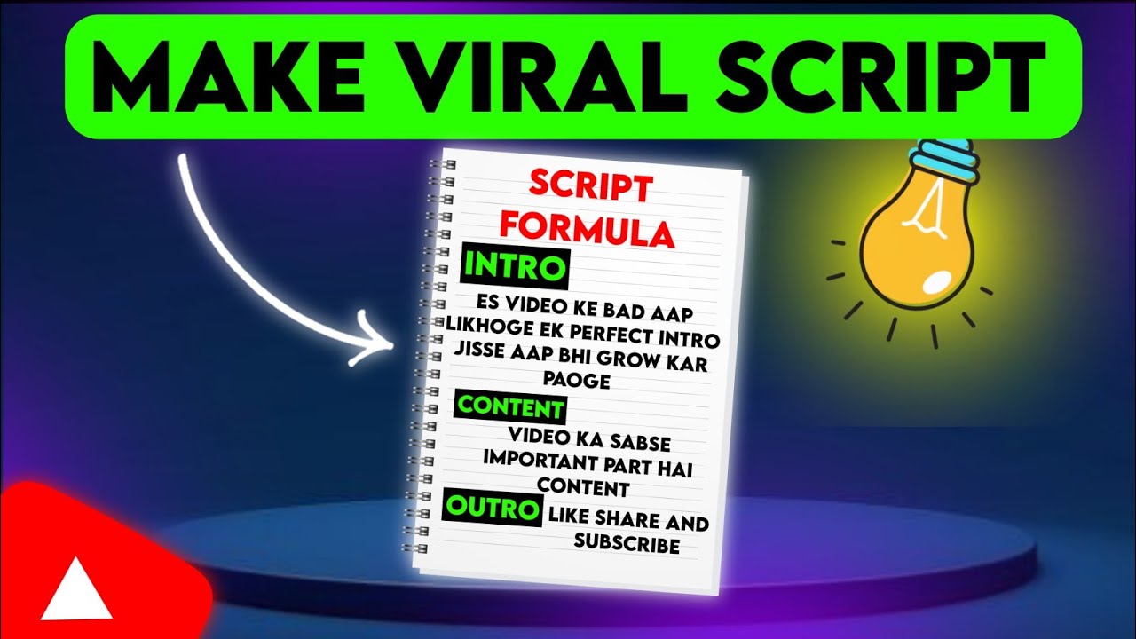 Write Your VIRAL Script ( Follow This Steps) 🤫 - YouTube