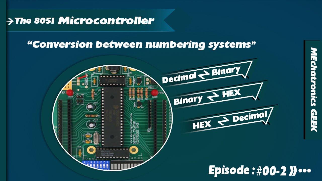Conversion in Numbering Systems #00-2 - YouTube