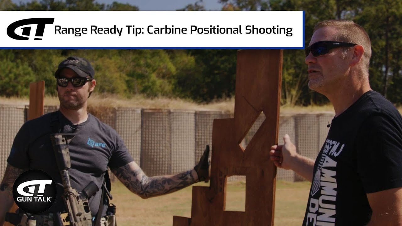 Range Ready Tip: Carbine Positional Shooting | Gun Talk - YouTube