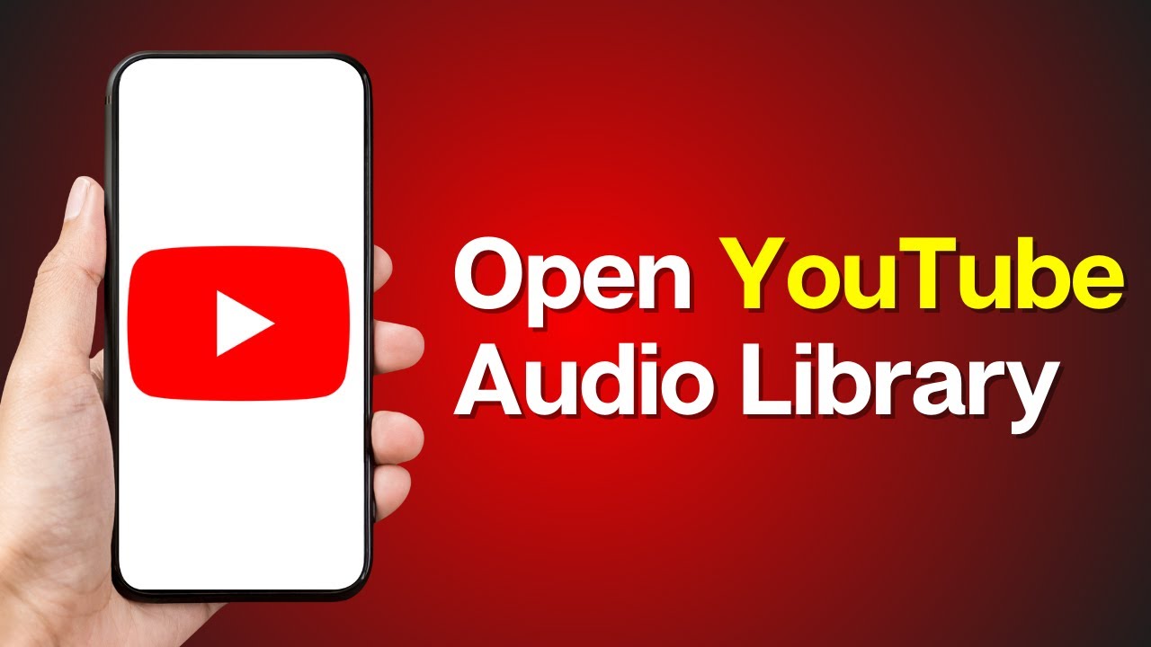 How To Open YouTube Audio Library On iPhone - YouTube
