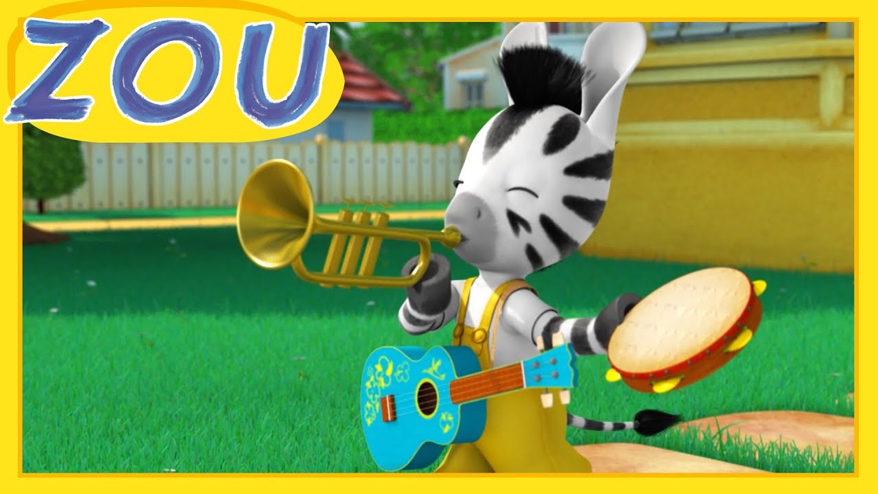 ZOU THE MUSICIAN 🎺 Cartoons 🎺 Zou in English - YouTube