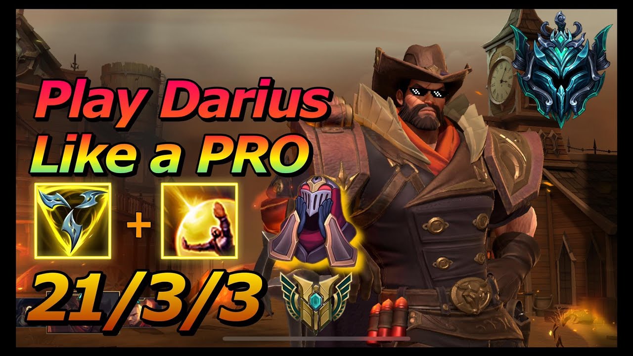 PLAY DARIUS LIKE A PRO | 1V5 | LOL WILD RIFT - YouTube