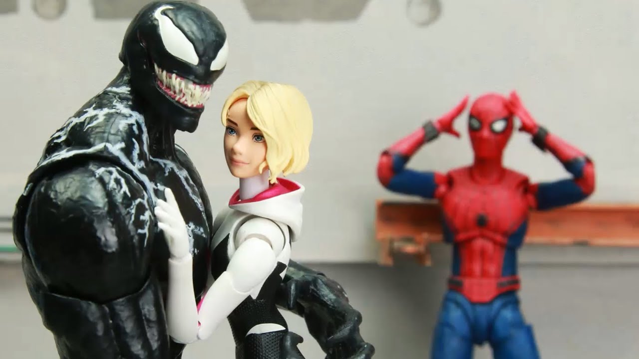 Spider Man Vs Gwen Stacy Fighting With Venom Offical Trailer Youtube