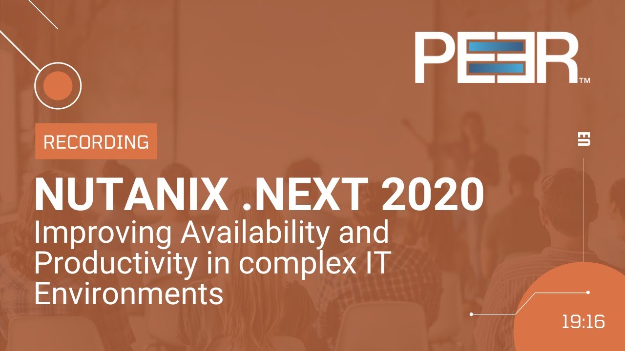 Improving Availability and Productivity in complex IT Environments ...